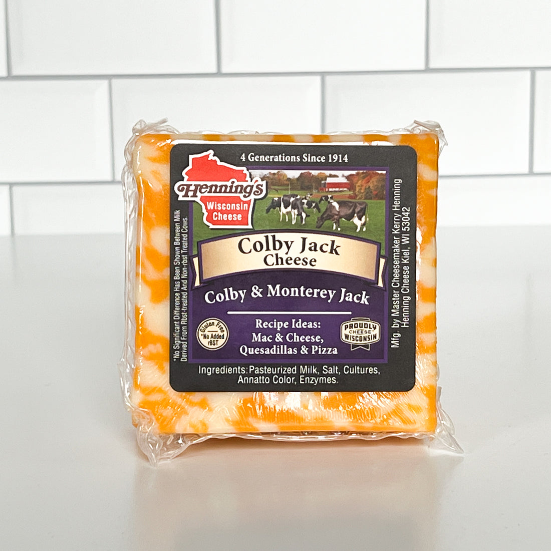 Colby Jack Cheese – Royal Guernsey Creamery